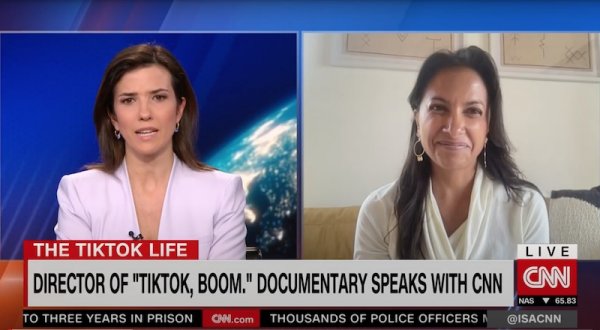 Director of TIKTOK, BOOM. Speaks to CNN About Powerful Algorithms and ...