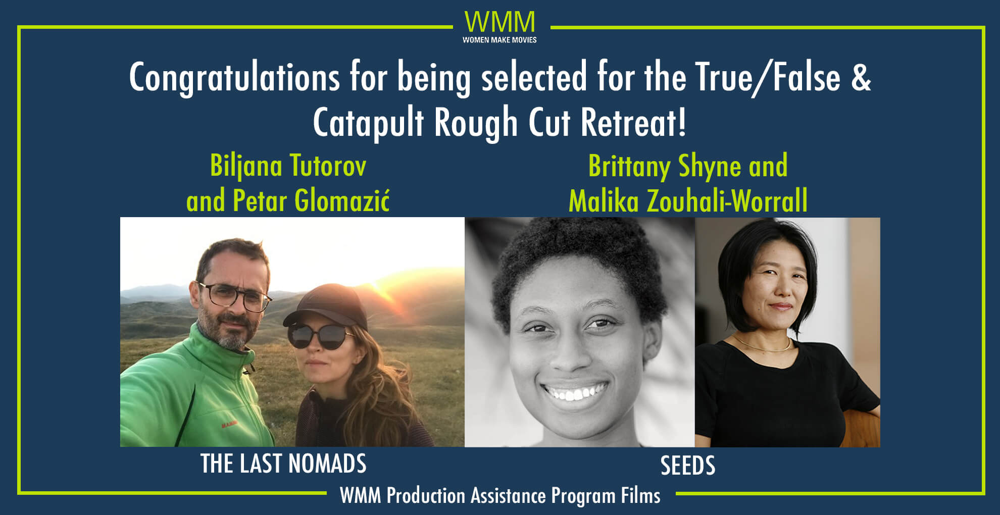 2 Production Assistance Program Films Selected for Catapult Film Fund ...